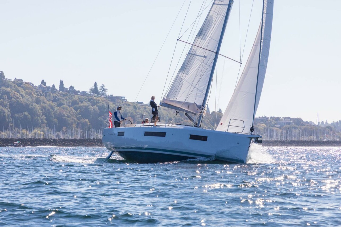 Noleggio Barca a vela Jeanneau Sun Odyssey 440 a Nea Peramos (Blue Aura ...