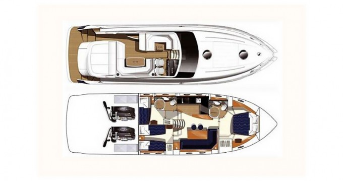 Scheda tecnica Princess V53 | SamBoat